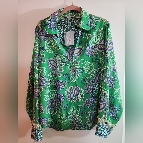 Floral & Ivy | Tops | Floral Ivy Long Sleeve Top | Poshmark